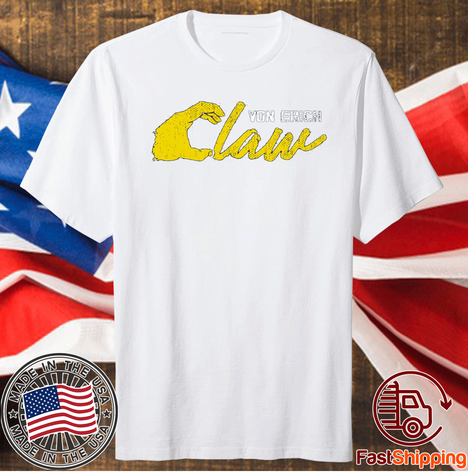 Yellow Logo Von Erich Iron Claw Unisex 2023 Shirt