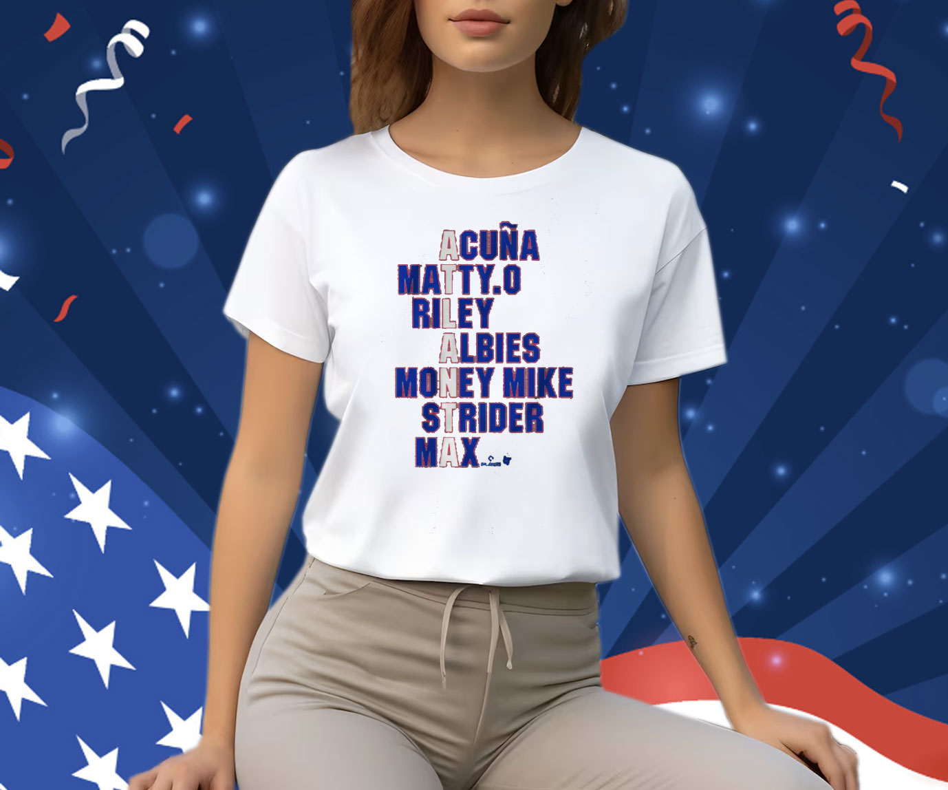 ATLANTA NAMES 2024 TEE SHIRT