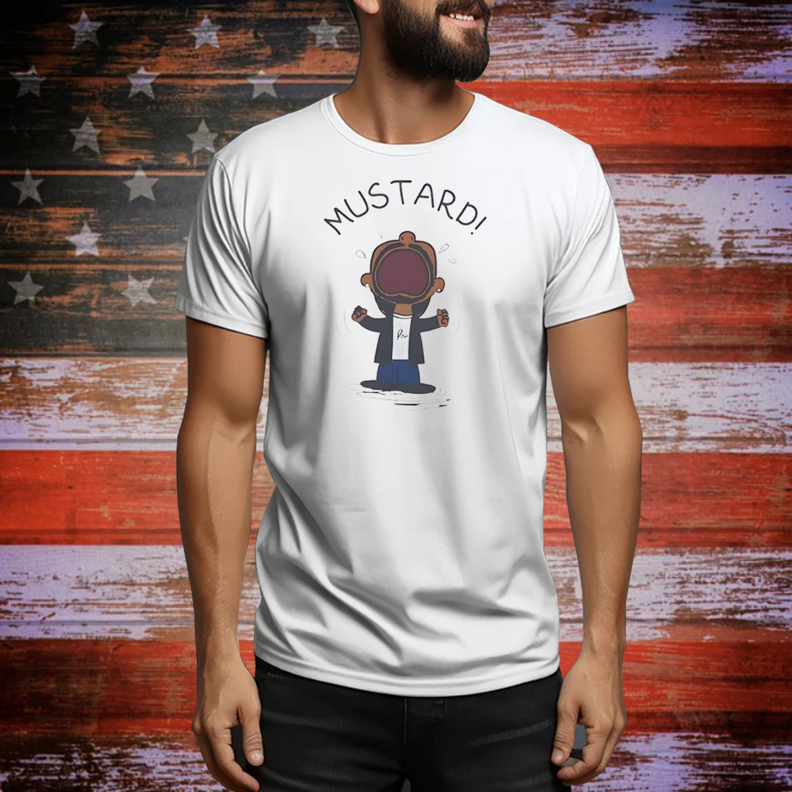 Kendrick Lamar MUSTARD rapper star meme Tee Shirt