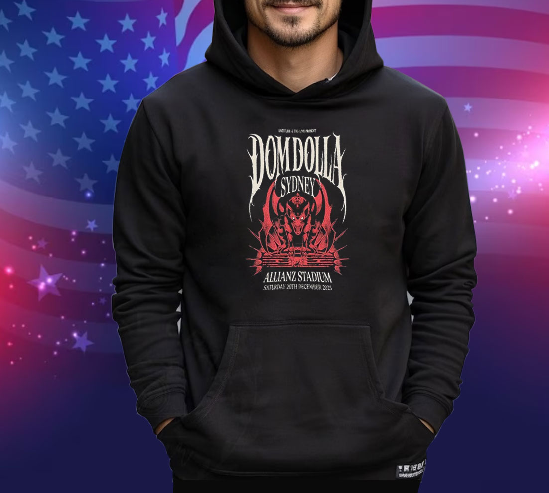 Dom Dolla Allianz Stadium Moore Park, NSW Dec 20 2025 Tour Tee Shirt